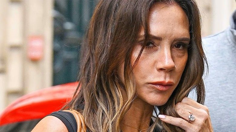 Hair like Victoria Beckham? This model is easily achieved at home ...