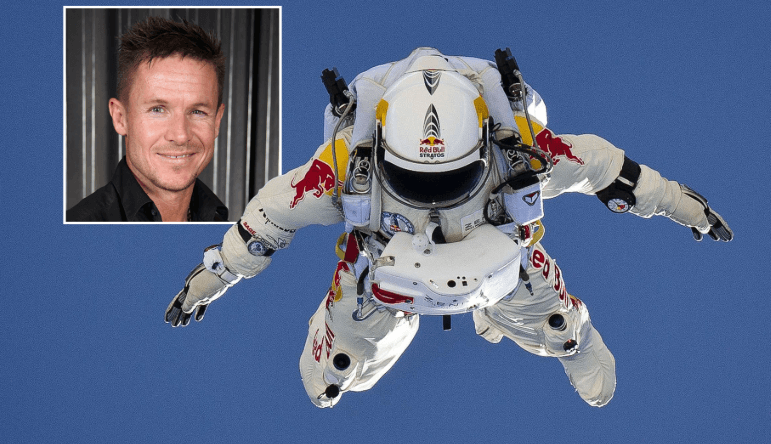 The first athlete to jump from the stratosphere has not been buried yet ...