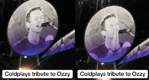 The band "Coldplay" said goodbye to Osbourne and dedicated a song to ...