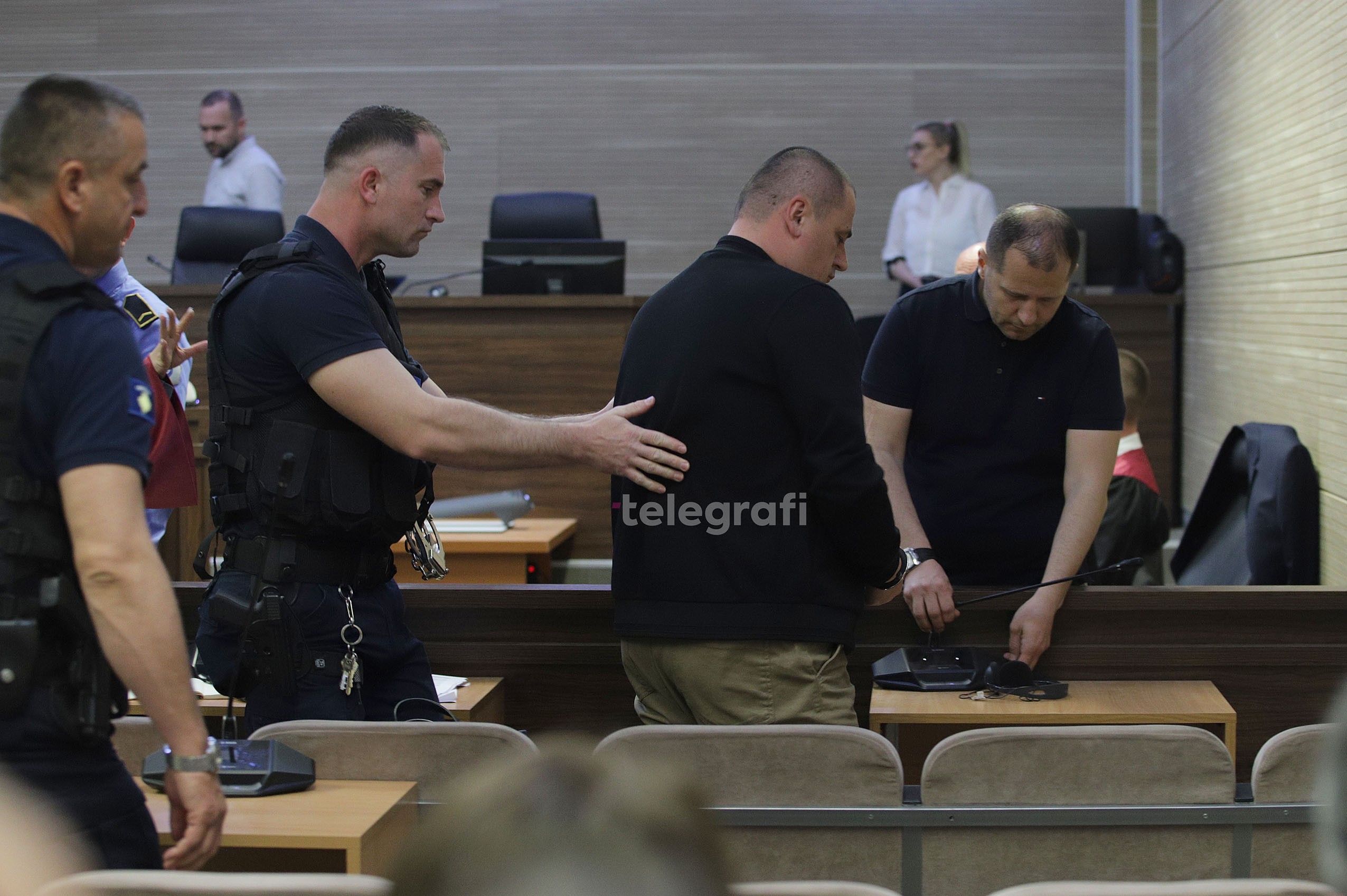 The hearing in the "Banjska" case is closed to the public - Telegrafi ...