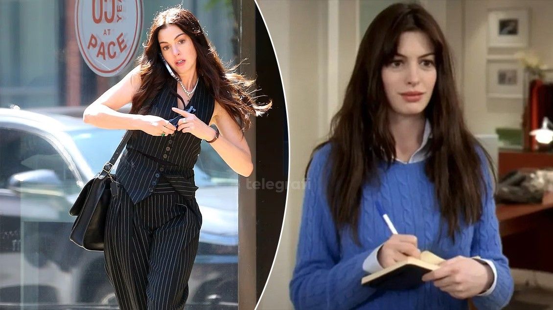 “Devil Wears Prada 2” po vjen: Anne Hathaway rikthehet si Andy Sachs me stil të ri - Telegrafi ...