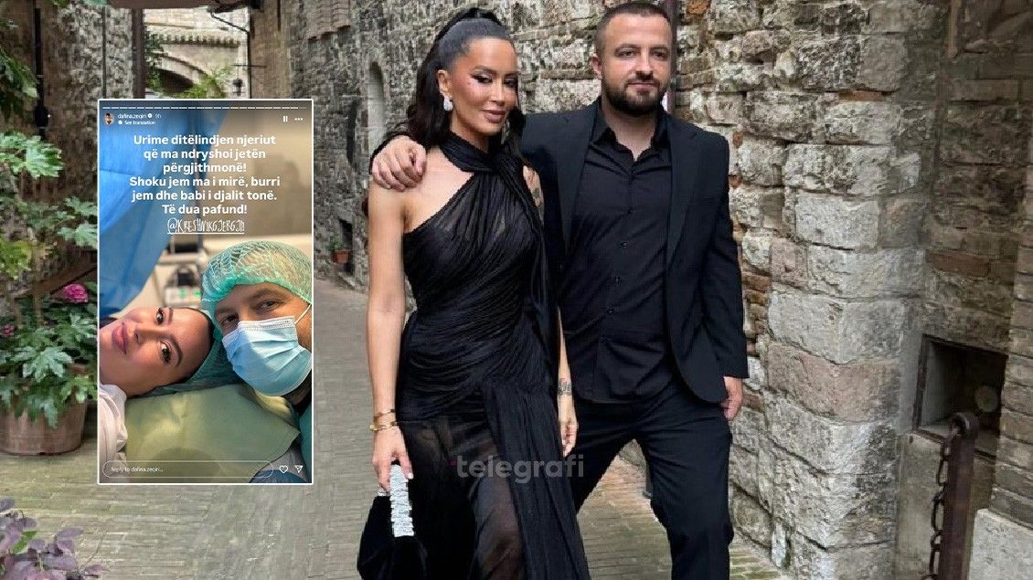 Kreshnik Gjergji feston ditëlindjen, Dafina Zeqiri emocionon me urimin ...