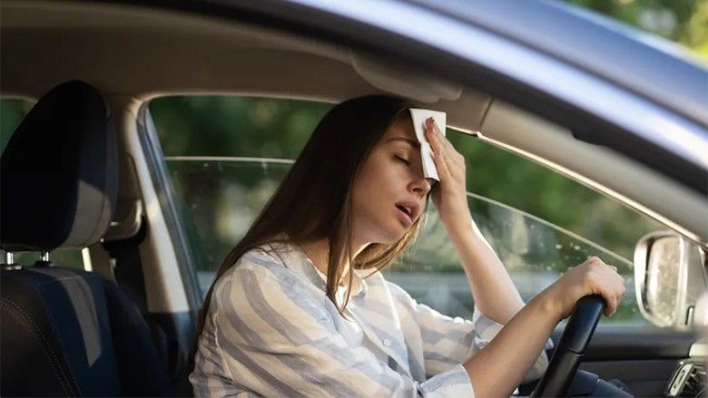 Trick on how to cool your car without air conditioning - completely ...