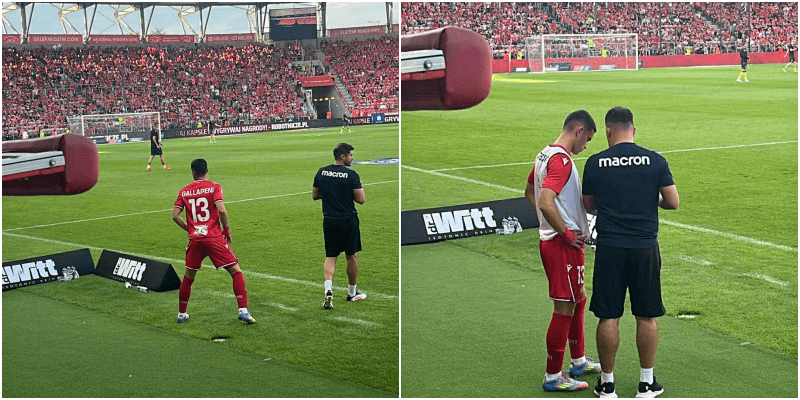 Dion Gallapeni debuton në fitoren bindëse të Widzew Lodz - Telegrafi ...