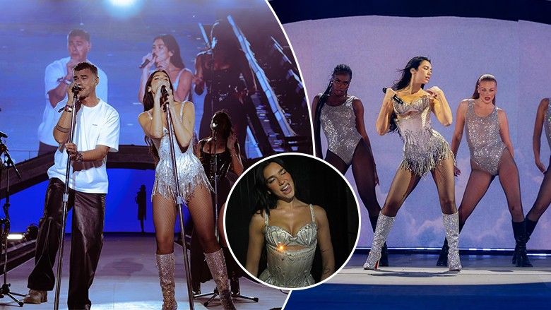 Dua Lipa reagon pas natës së parë spektakolare në festivalin 'Sunny ...