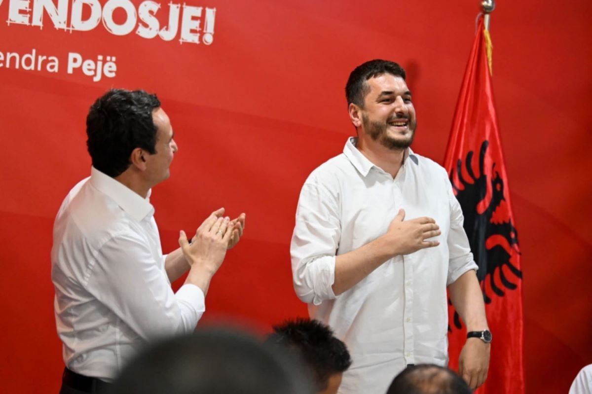Taulant Kelmendi, zyrtarisht kandidat për kryetar të Pejës nga Lëvizja ...
