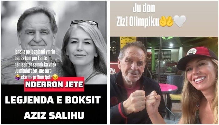 After reports of her father's death, Monika publishes photos with Aziz ...