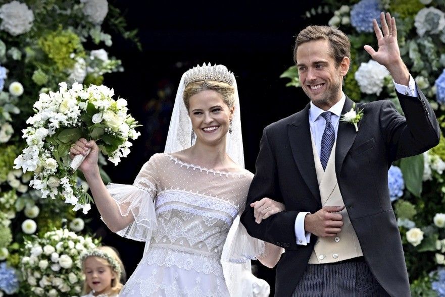 Princess Marie Caroline of Liechtenstein gets married - Telegraph ...